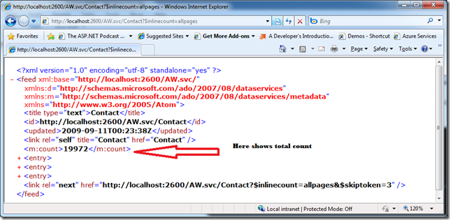 Bytes Matters Ado Data Services Server Driven Paging Sdp